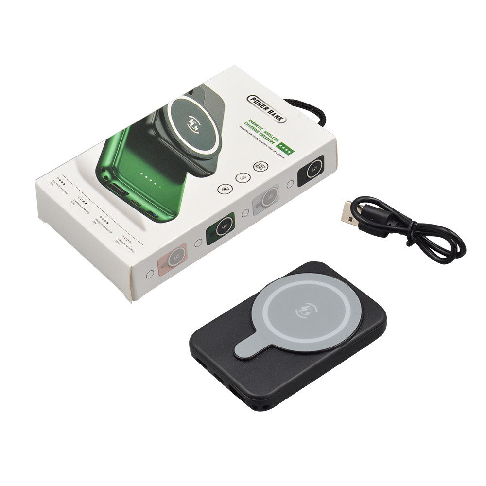 Power bank with magnet inside with 5W wireless charger-PREVAILING CORP ...