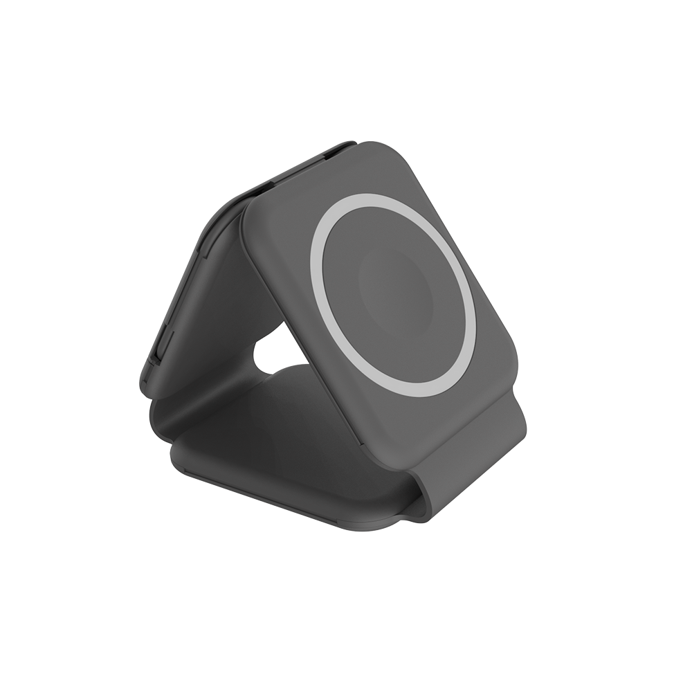 15W output 10 in1 wireless charger with Magnet & 6-in-1 USB charging ...
